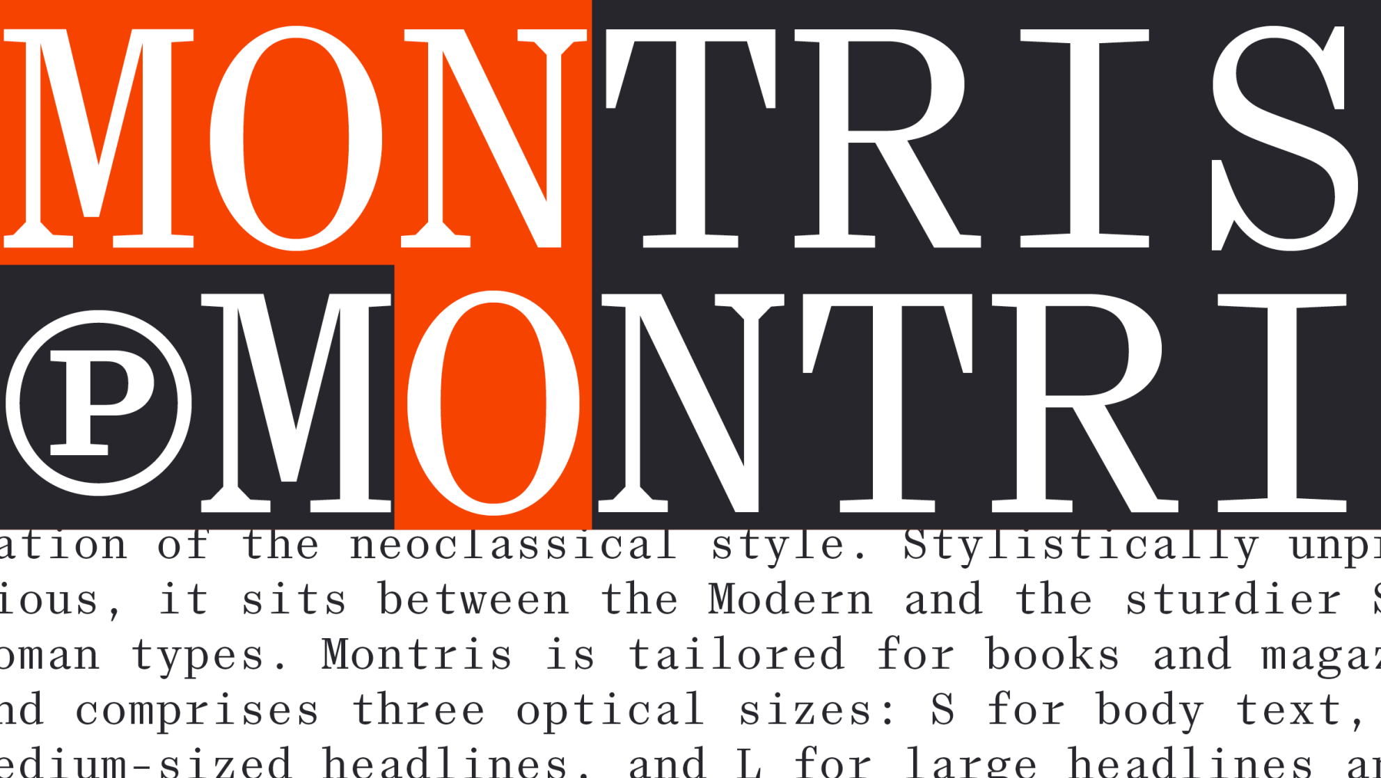 Typefaces