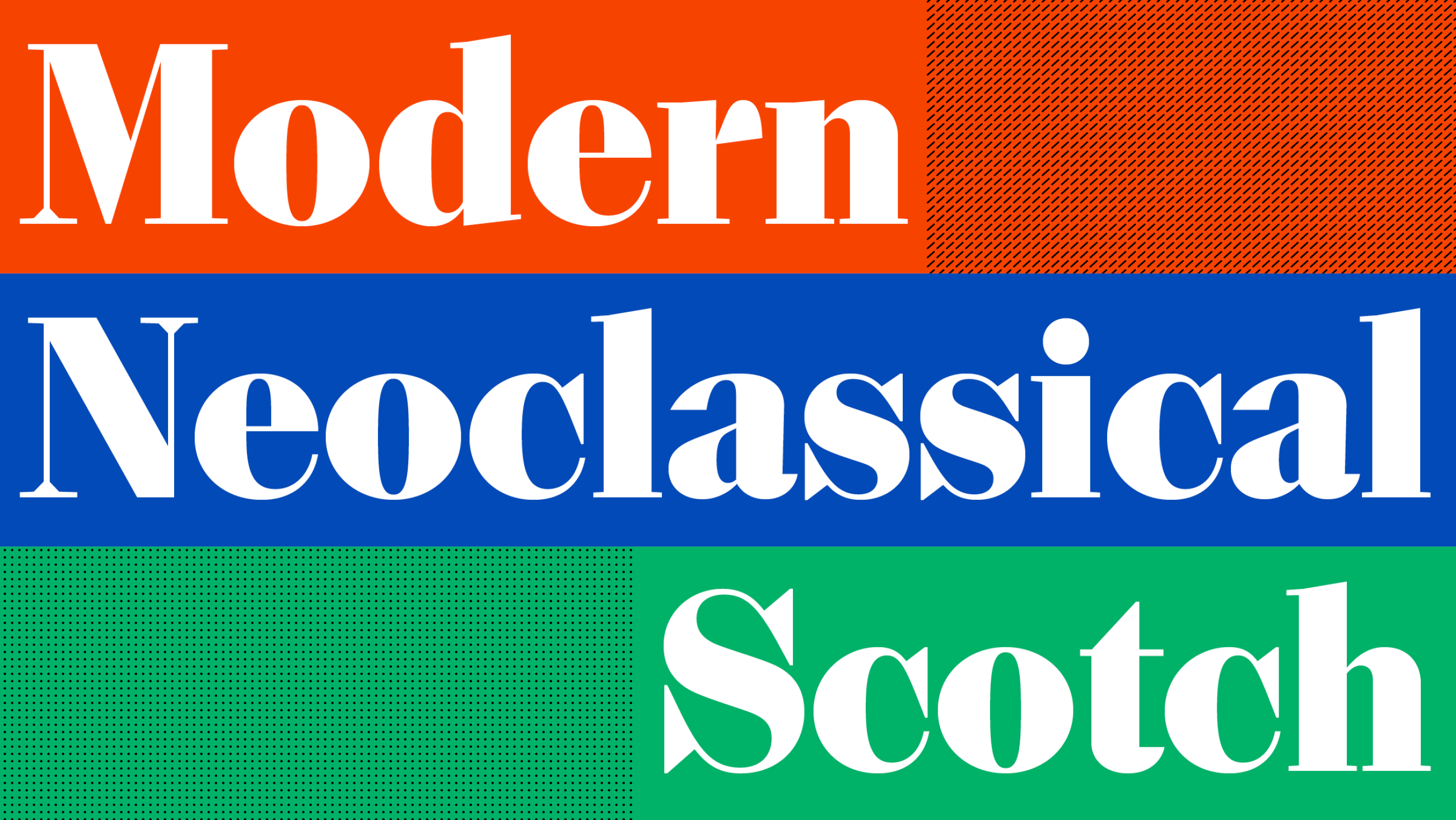 Typefaces