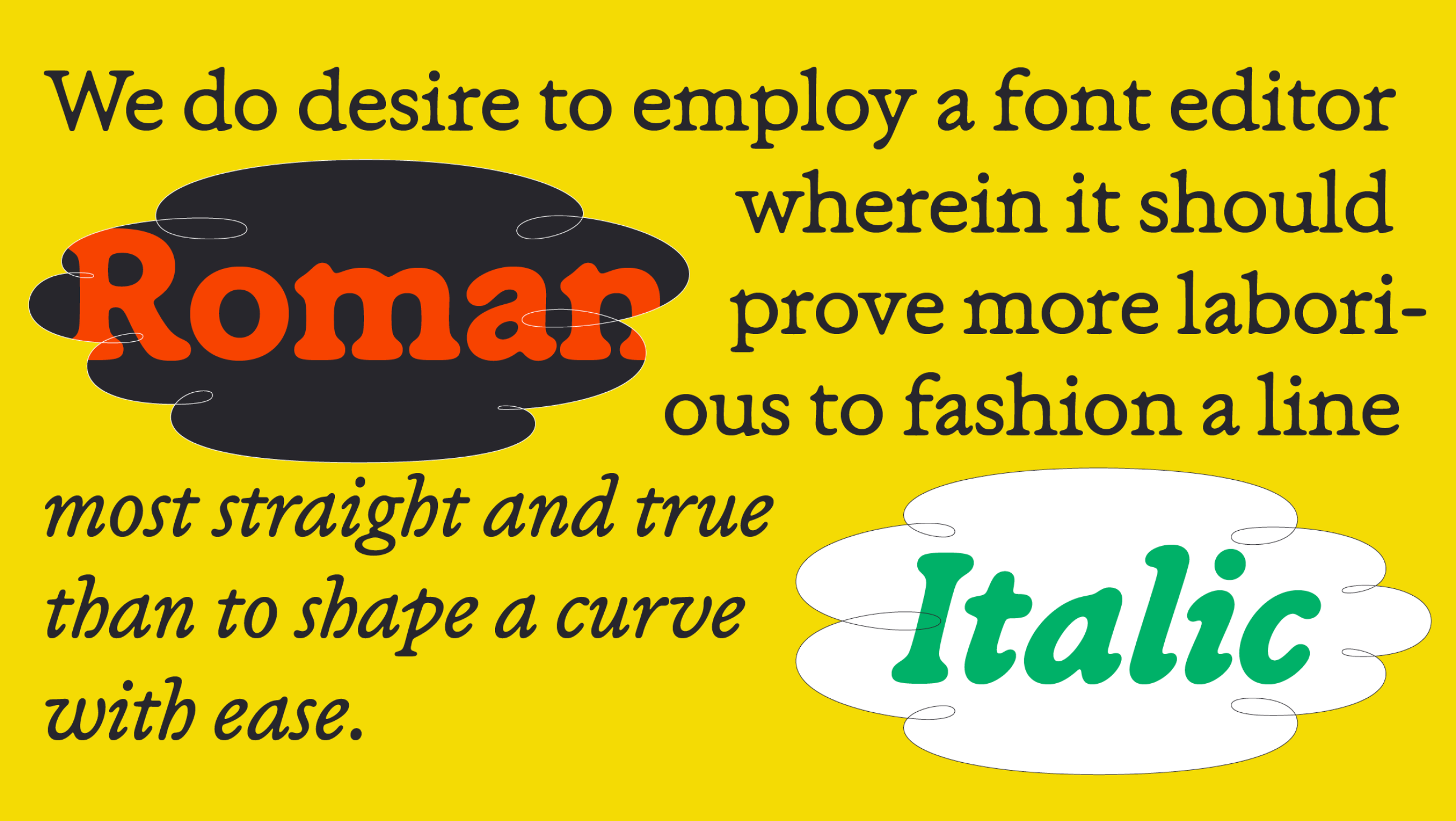 Typefaces