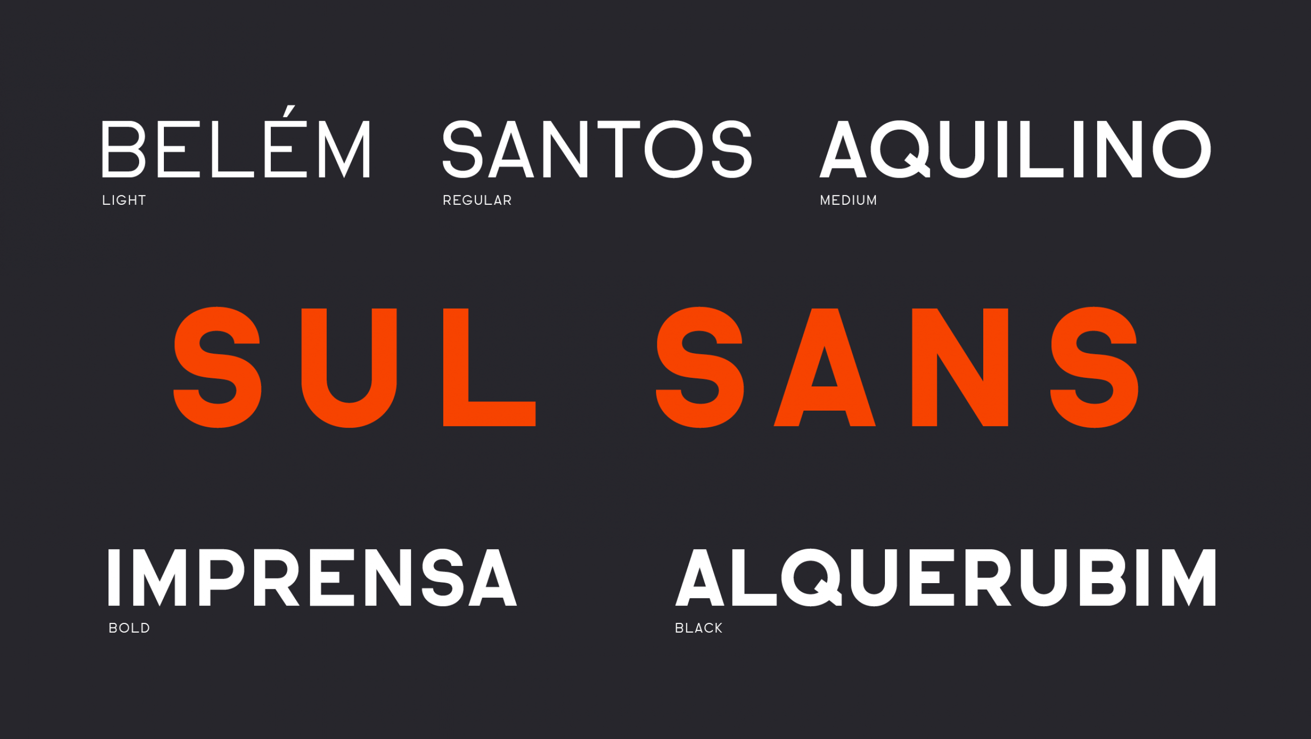 Typefaces